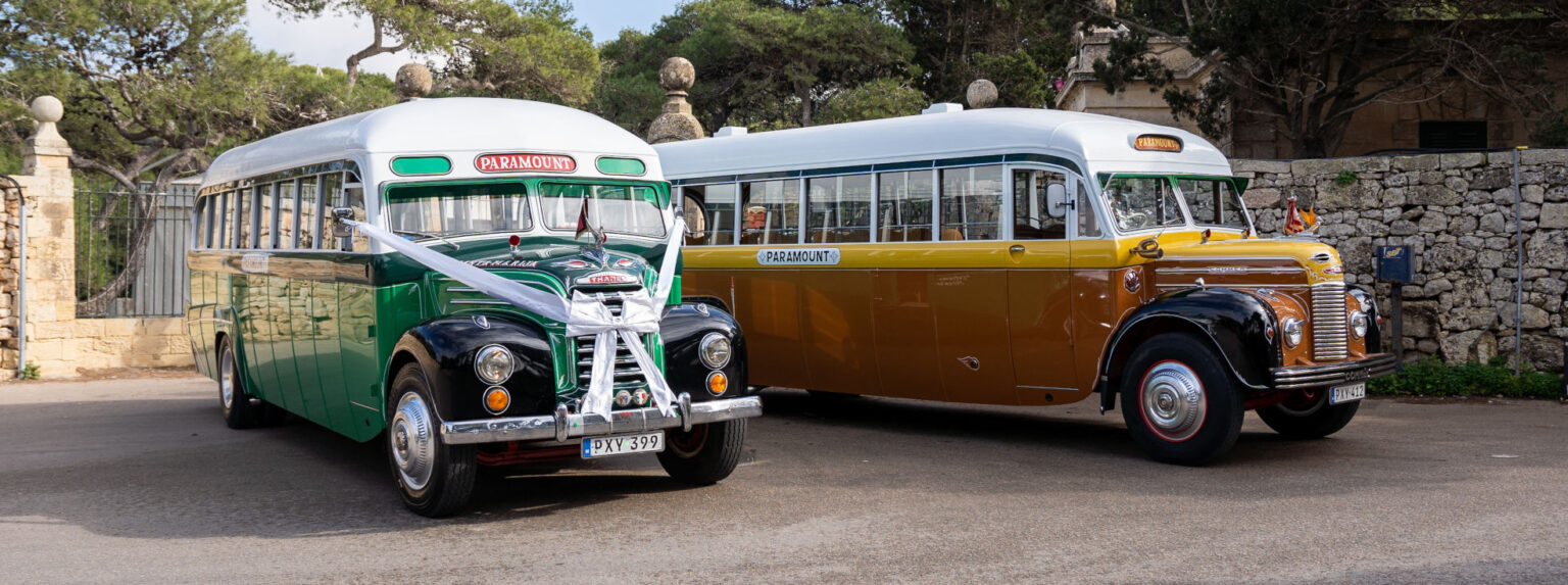 Vintage Maltese Bus | Paramount Coaches